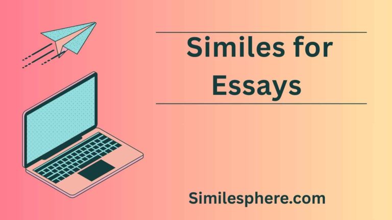 100+ Best Similes for Essays (With Meanings, Examples, and Practice) ️📚